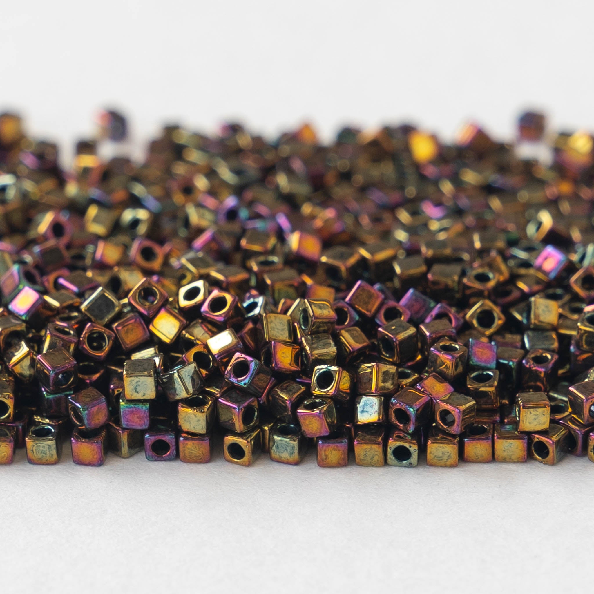 Cube Beads for Jewelry Making | Square Glass Beads – funkyprettybeads