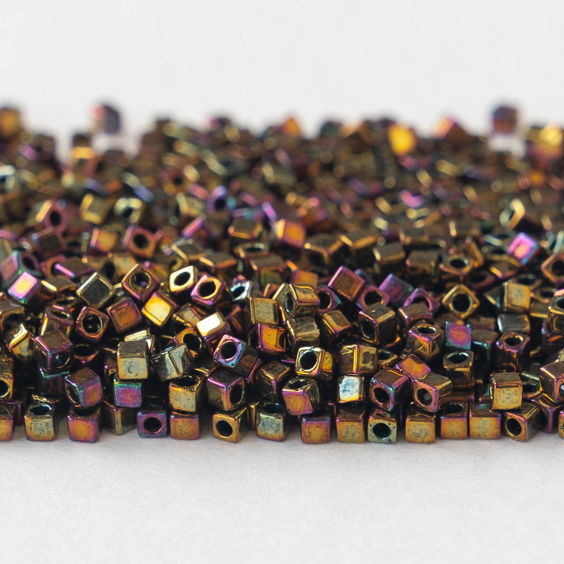 Cube Beads for Jewelry Making | Square Glass Beads – funkyprettybeads
