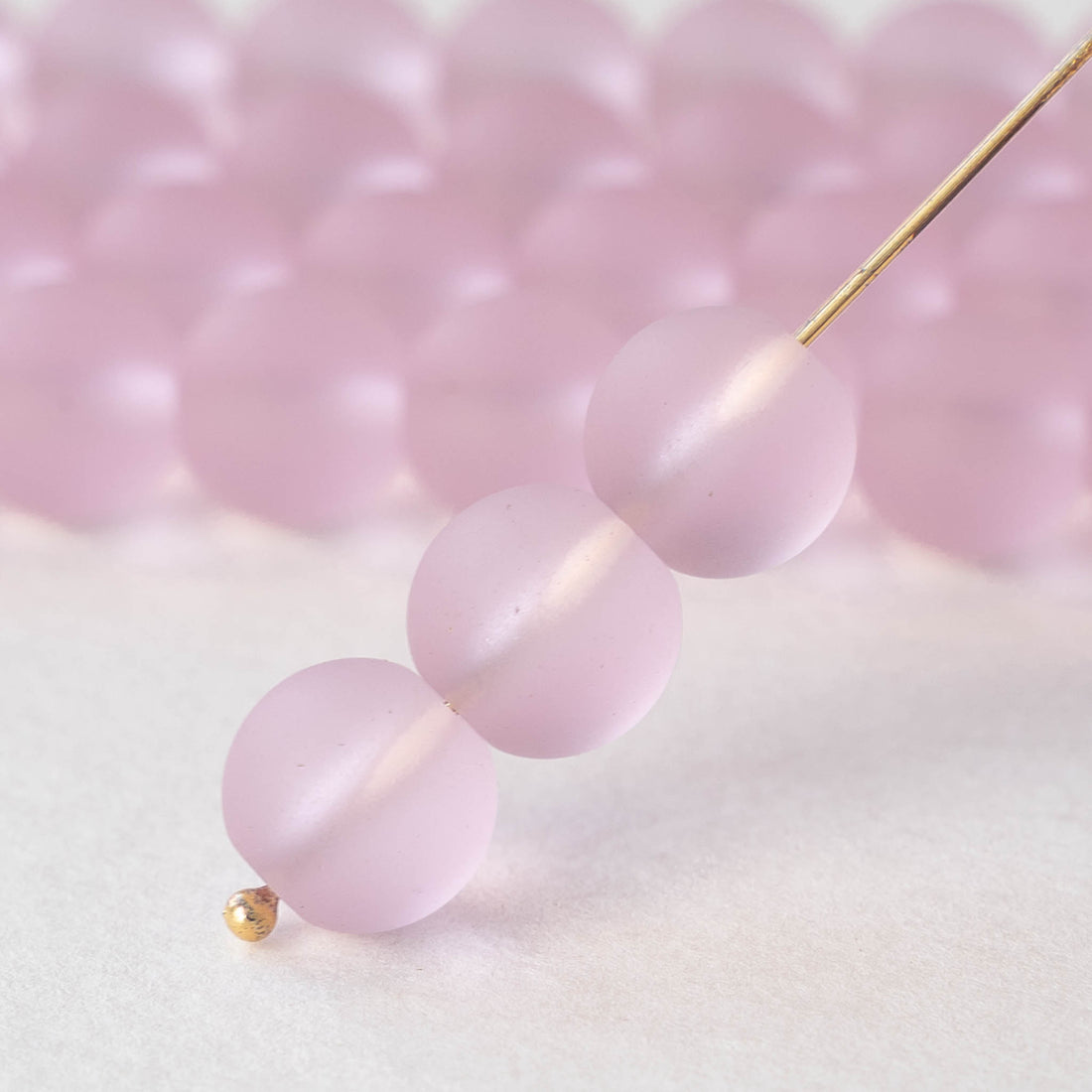 Frosted Glass Beads & Charms | Sea Glass Beads – funkyprettybeads