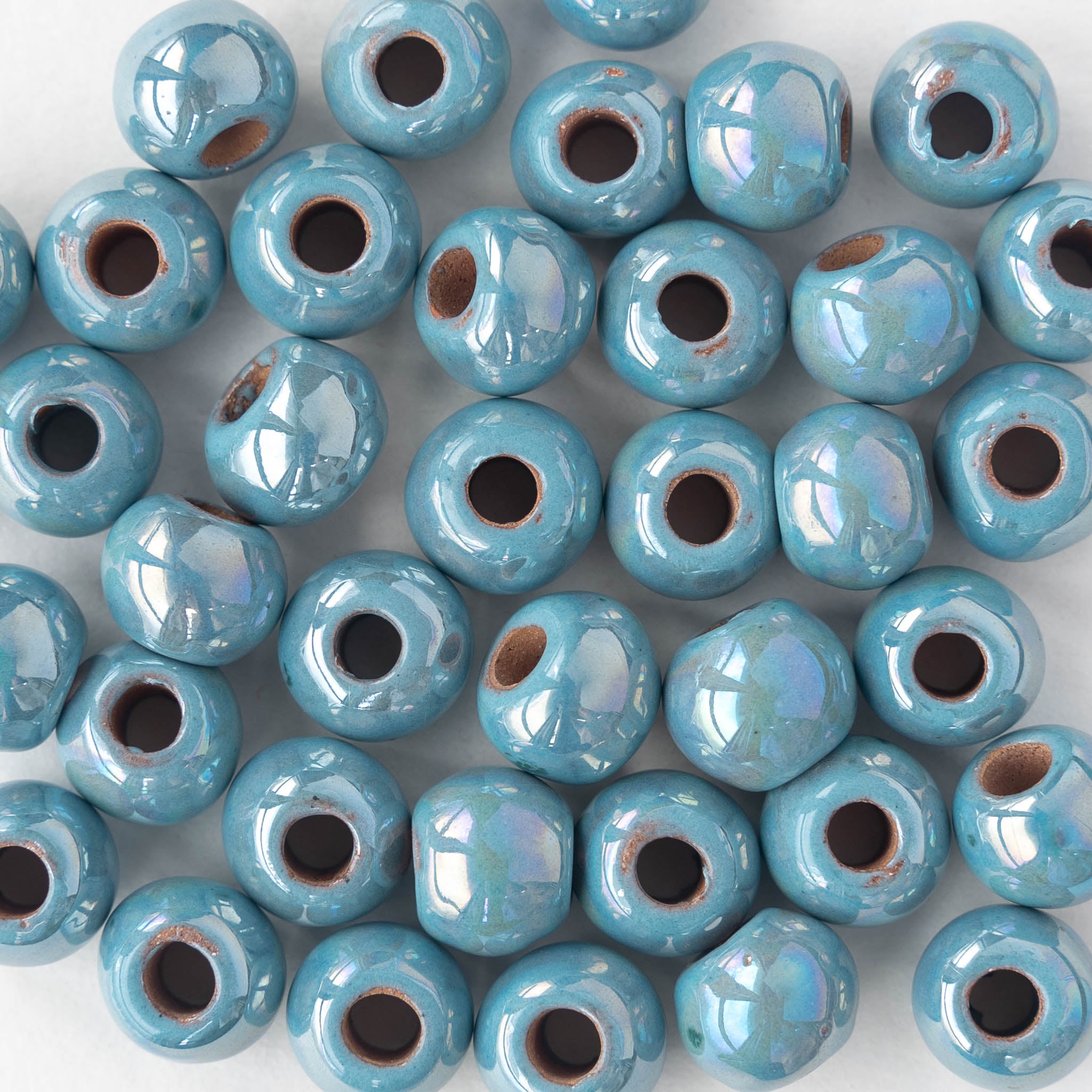 Metal & Ceramic Beads from Mykonos Greece – funkyprettybeads