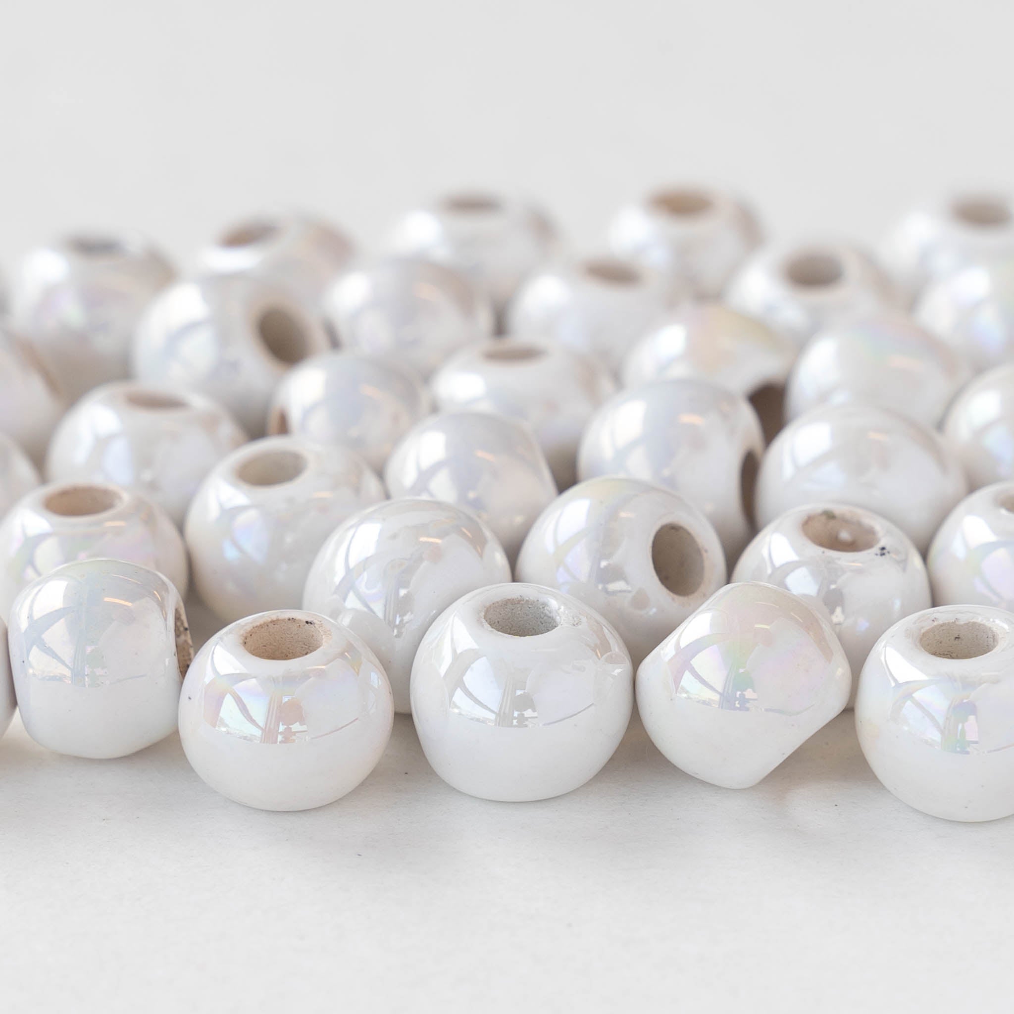 Metal & Ceramic Beads from Mykonos Greece – funkyprettybeads