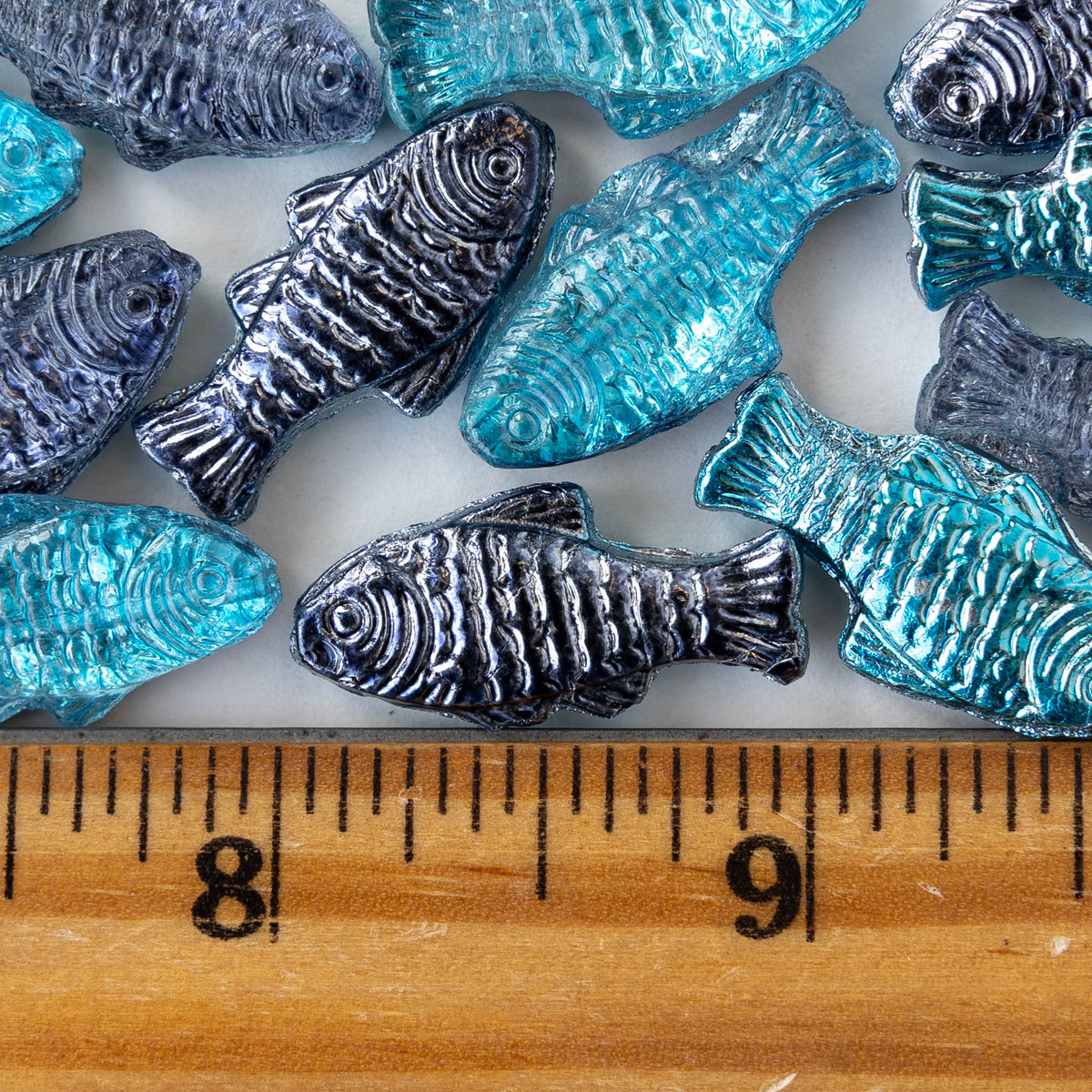Czech Glass Beads - Fun Fish Beads at Funky Pretty Beads – funkyprettybeads