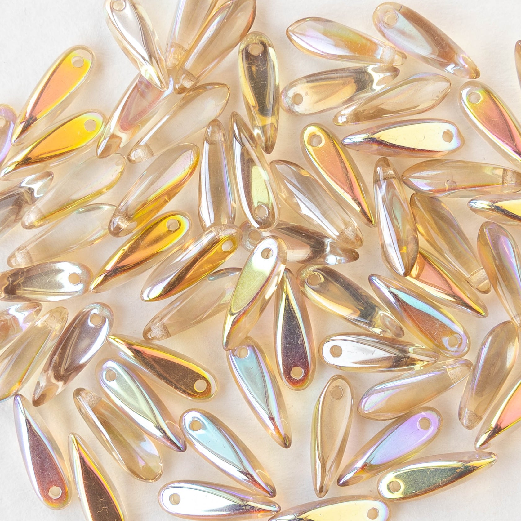 Glass Dagger Beads for Jewelry Making – funkyprettybeads