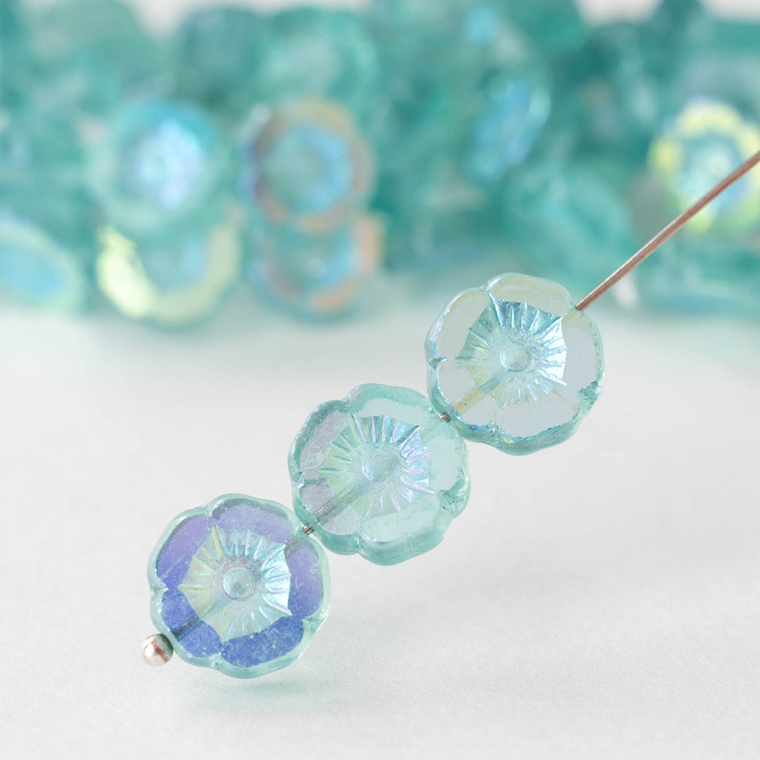 Flower Beads for Jewelry Making | Czech Glass Beads – funkyprettybeads