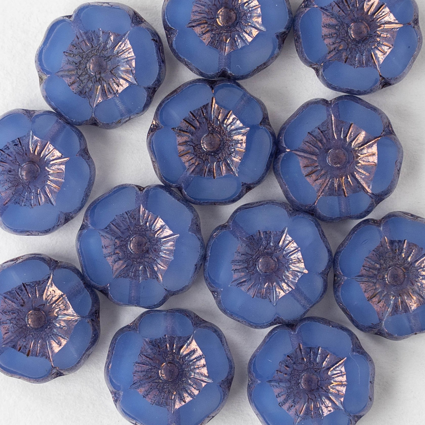 Flower Beads for Jewelry Making | Czech Glass Beads – funkyprettybeads