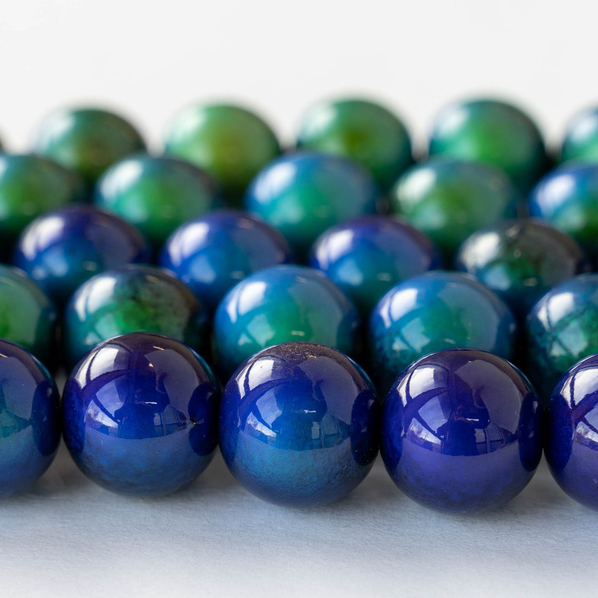 14mm Round Color Changing Mood Beads - 6 or 18 Beads – funkyprettybeads