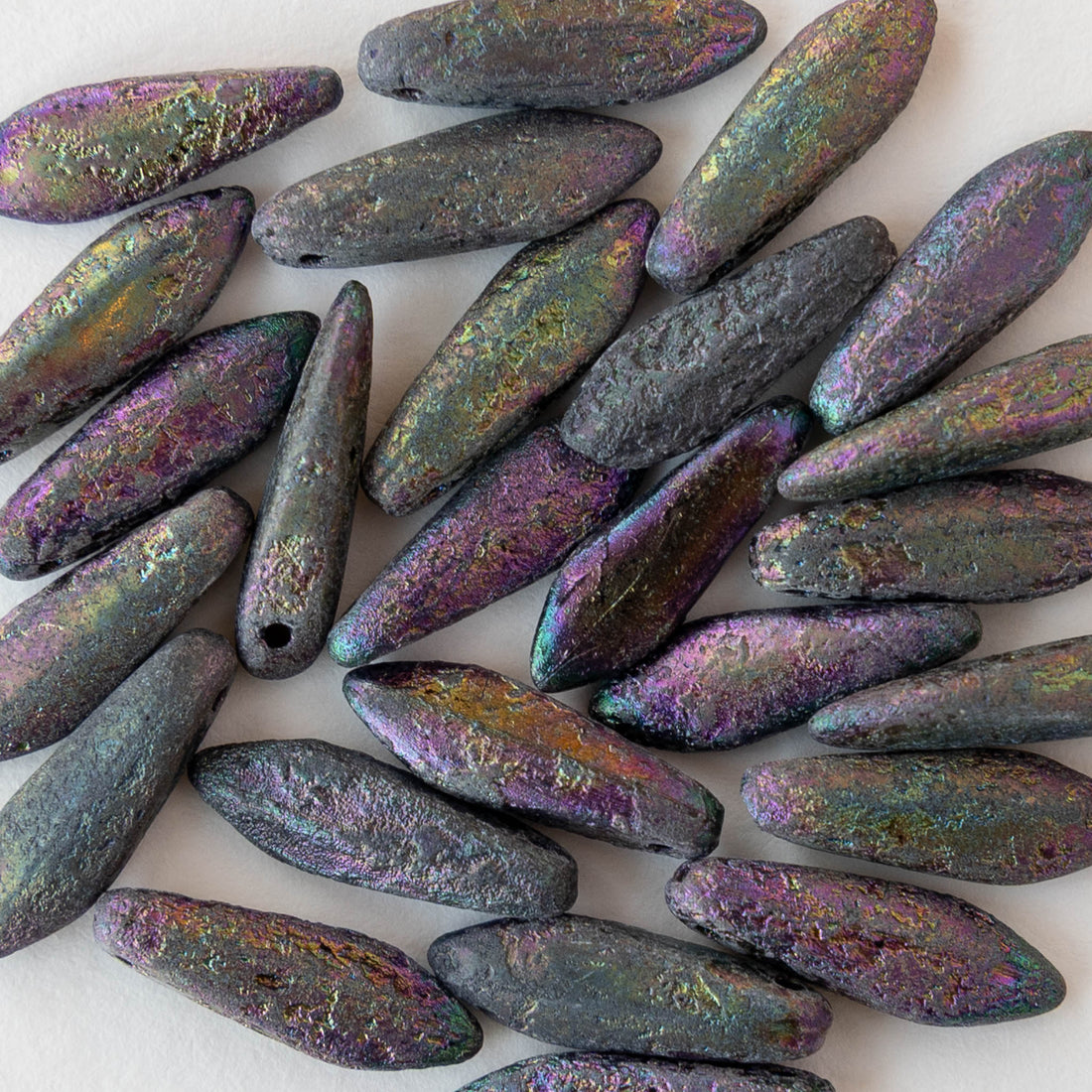 Glass Dagger Beads for Jewelry Making – funkyprettybeads