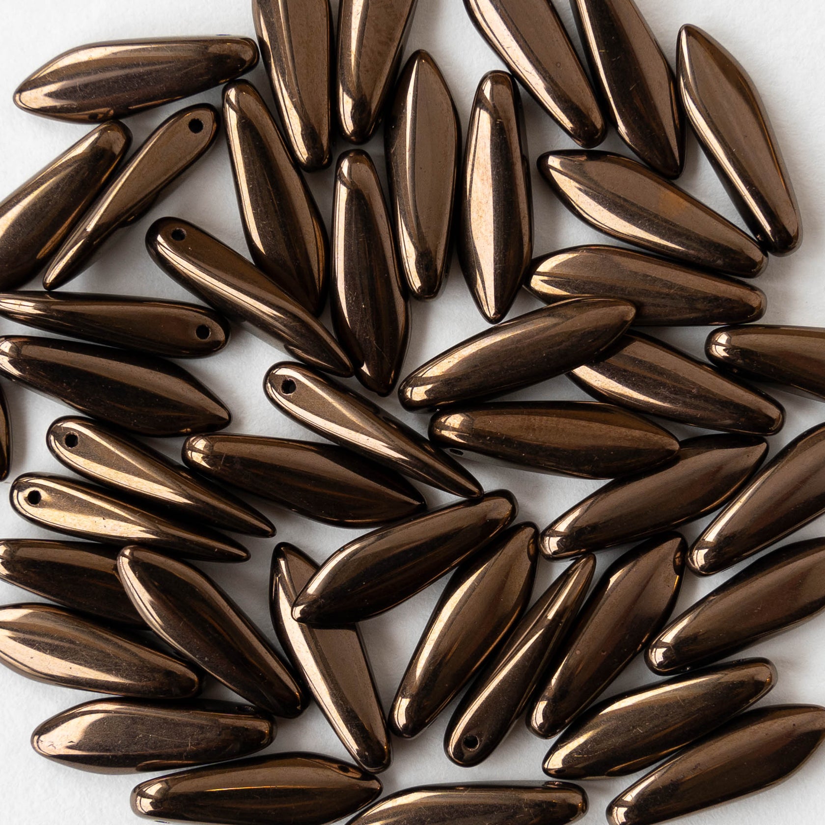 Glass Dagger Beads for Jewelry Making – funkyprettybeads