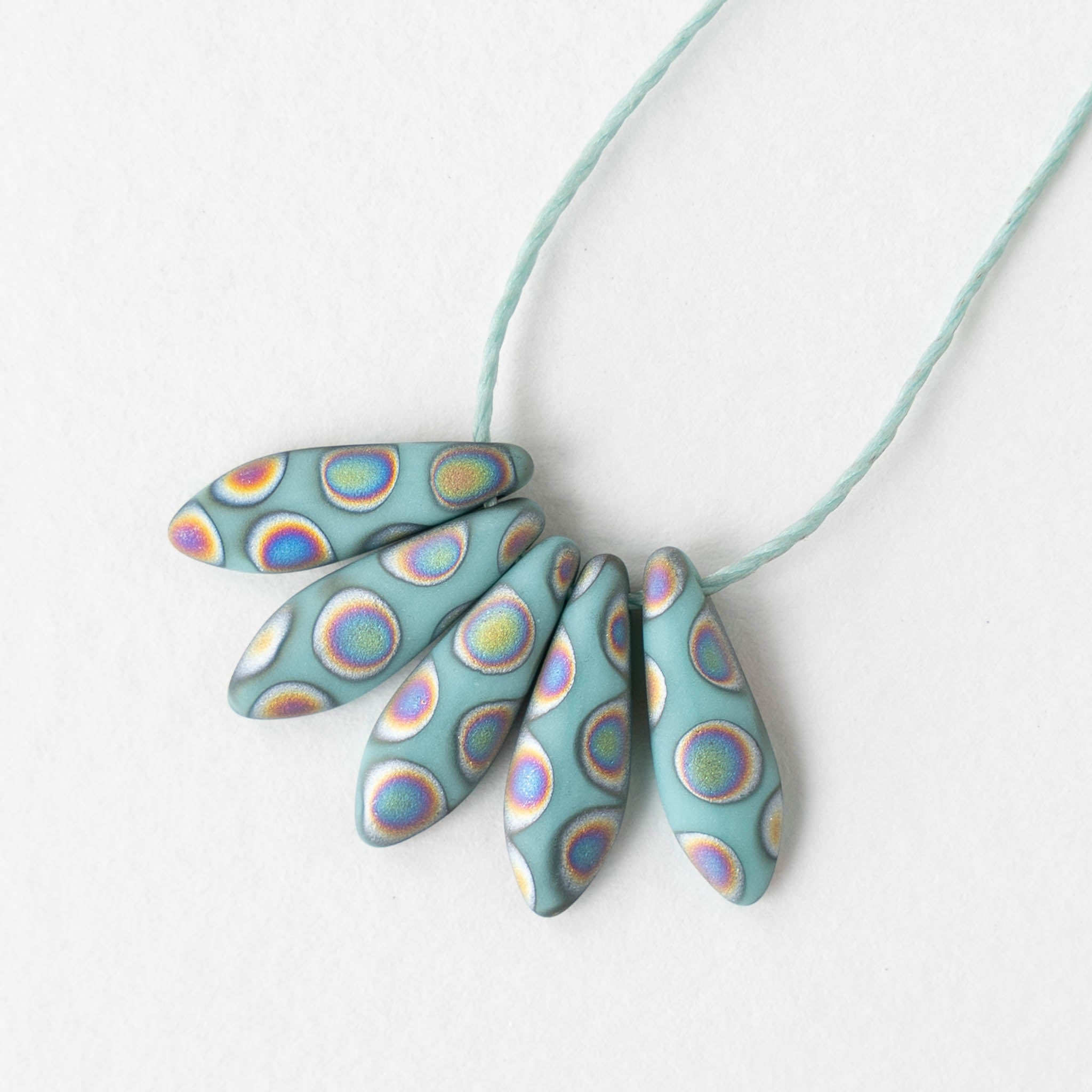 Glass Dagger Beads for Jewelry Making – funkyprettybeads