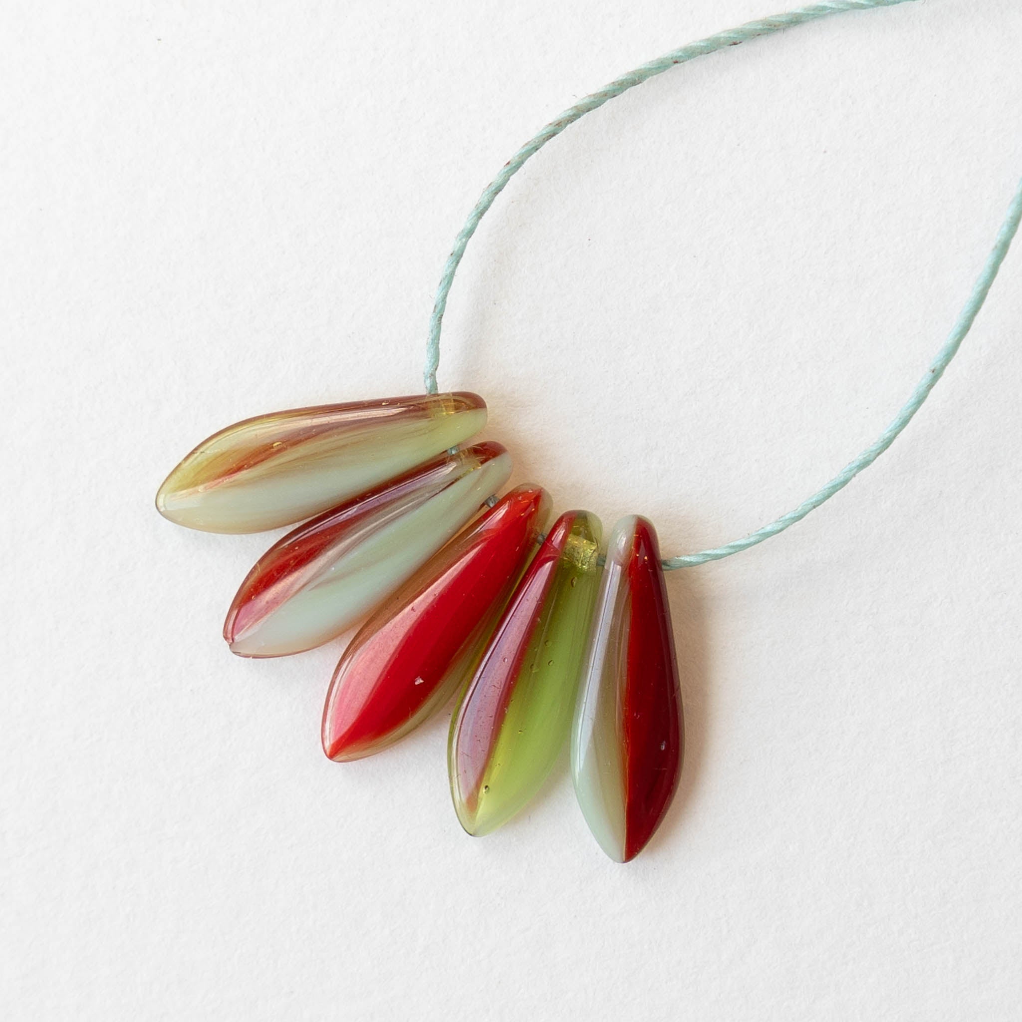 Glass Dagger Beads for Jewelry Making – funkyprettybeads
