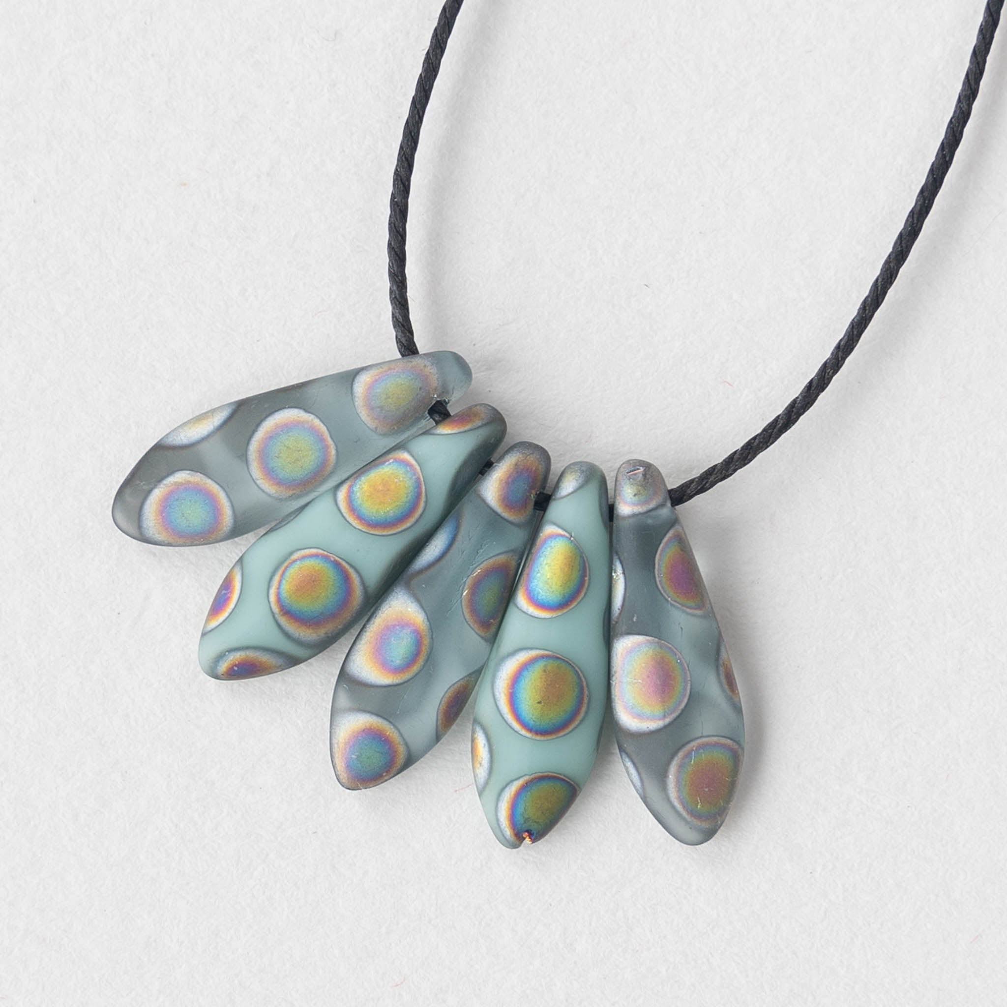 Glass Dagger Beads for Jewelry Making – funkyprettybeads