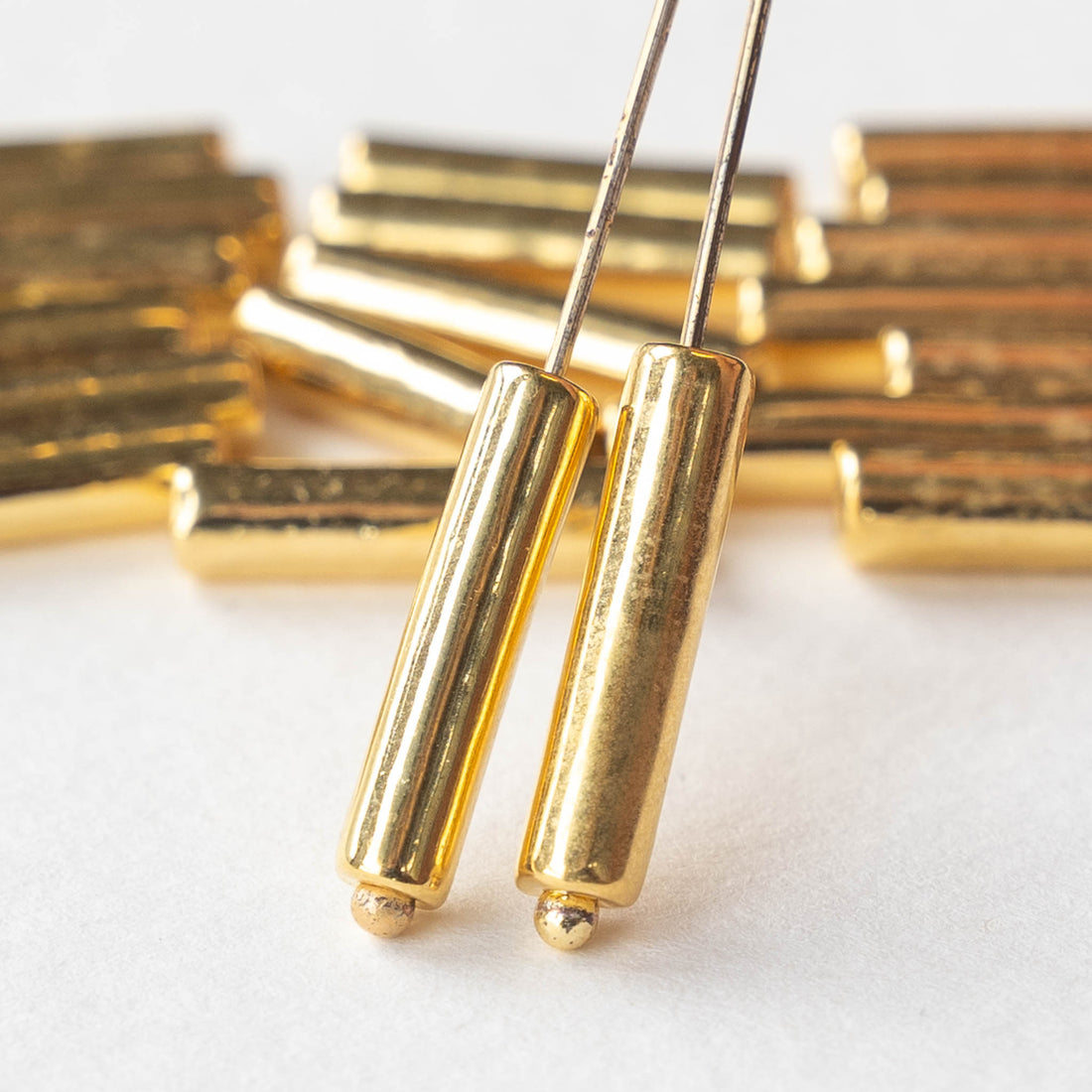 Tube Beads for Jewelry Making | Glass, Ceramic & Metal – funkyprettybeads