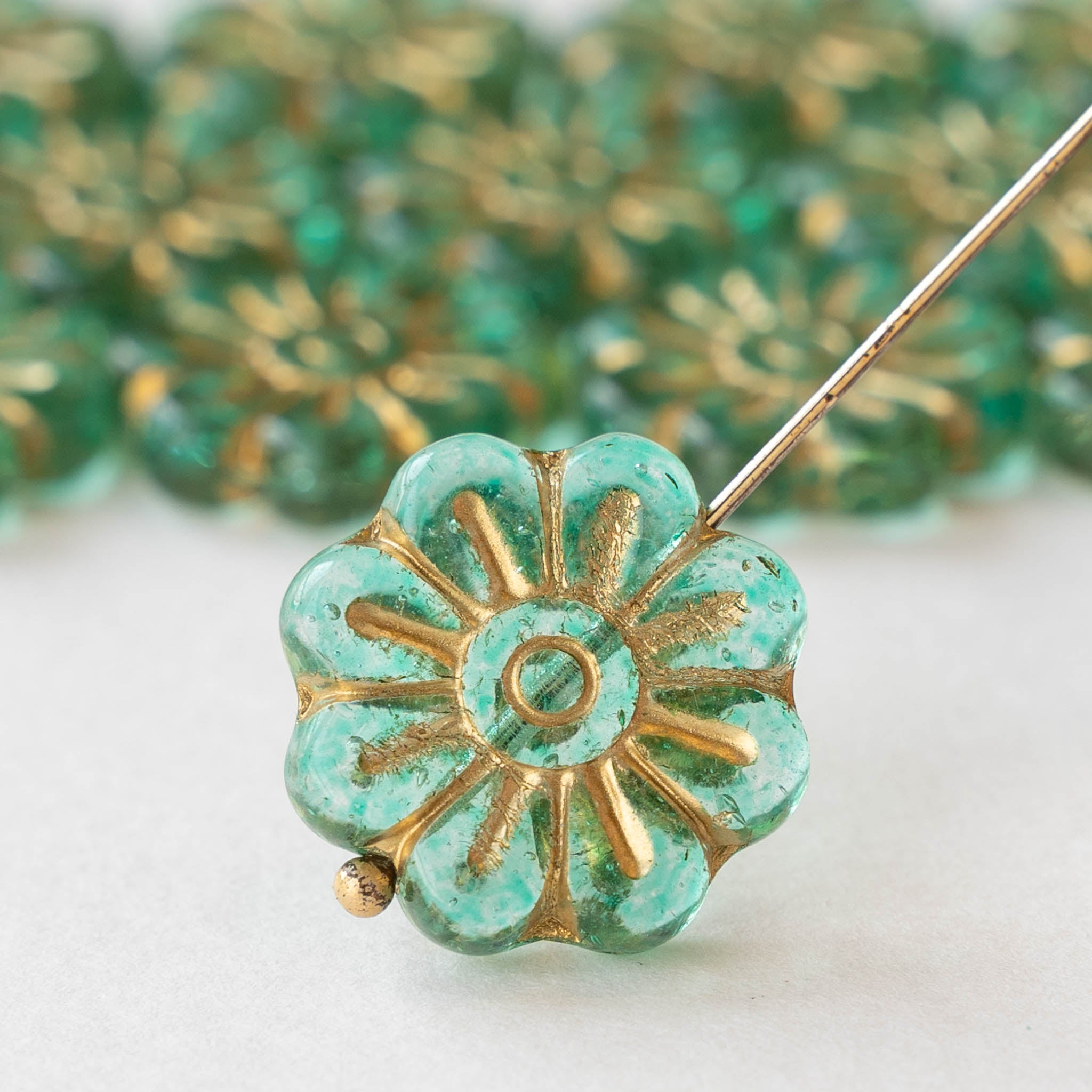 Flower Beads | Czech Glass Beads for Jewelry Making – funkyprettybeads