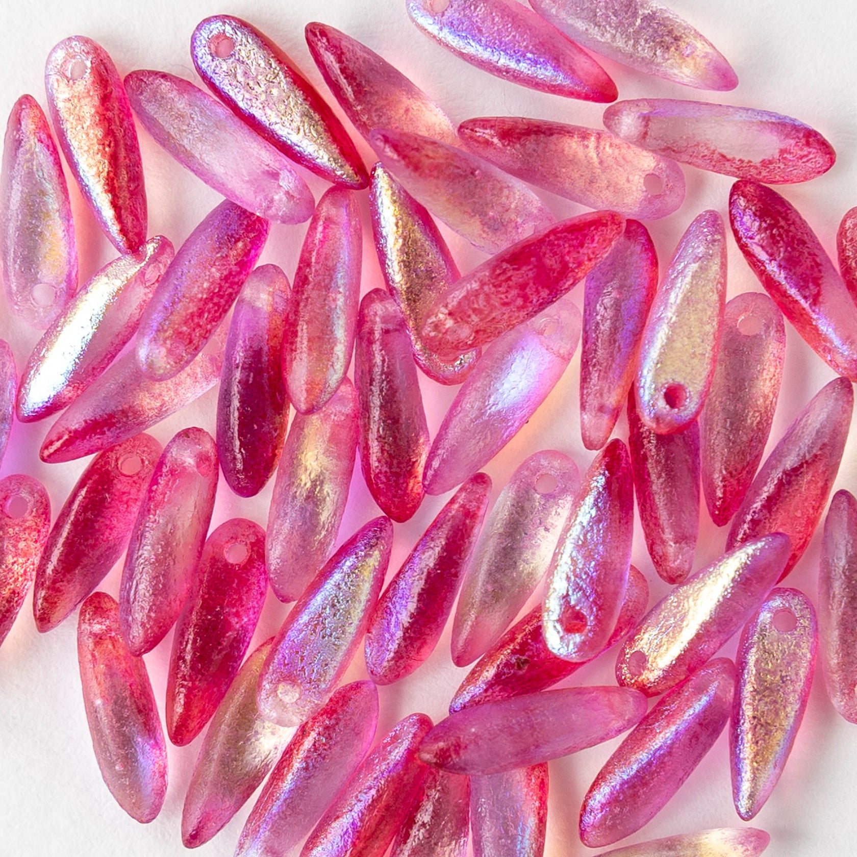 Glass Dagger Beads for Jewelry Making – funkyprettybeads