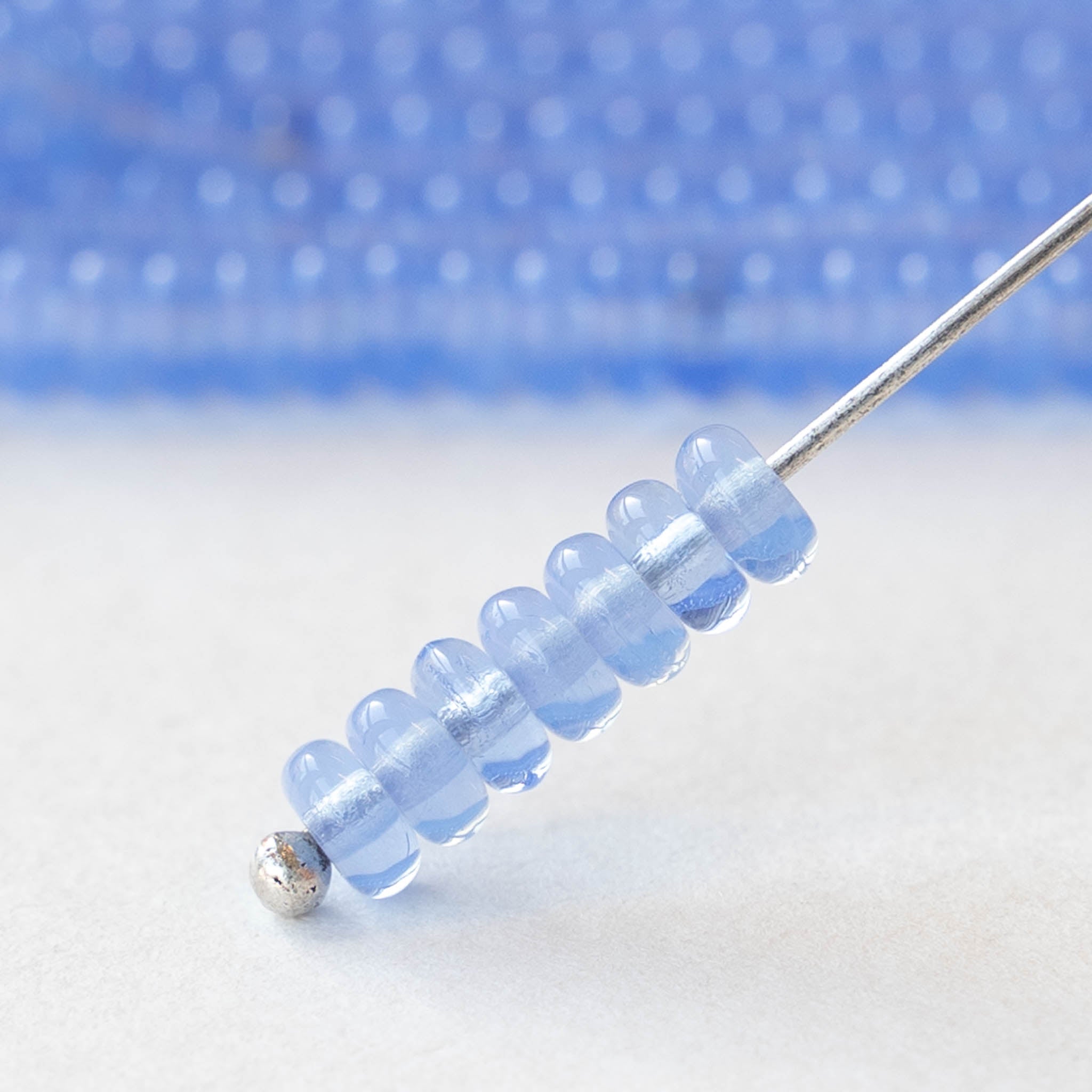 Rondelle Beads | Smooth & Faceted Glass Rondelle Beads – funkyprettybeads