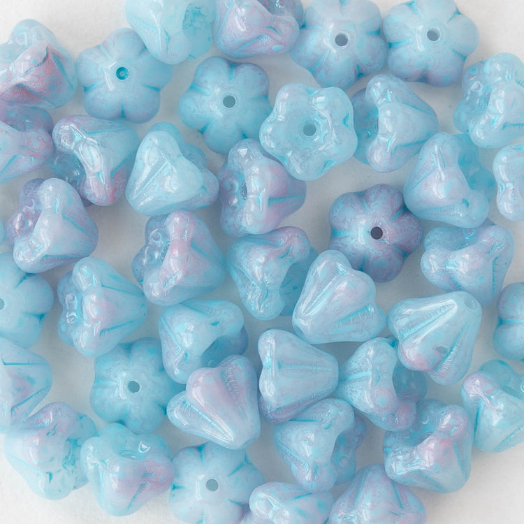 Flower Beads for Jewelry Making | Czech Glass Beads – funkyprettybeads