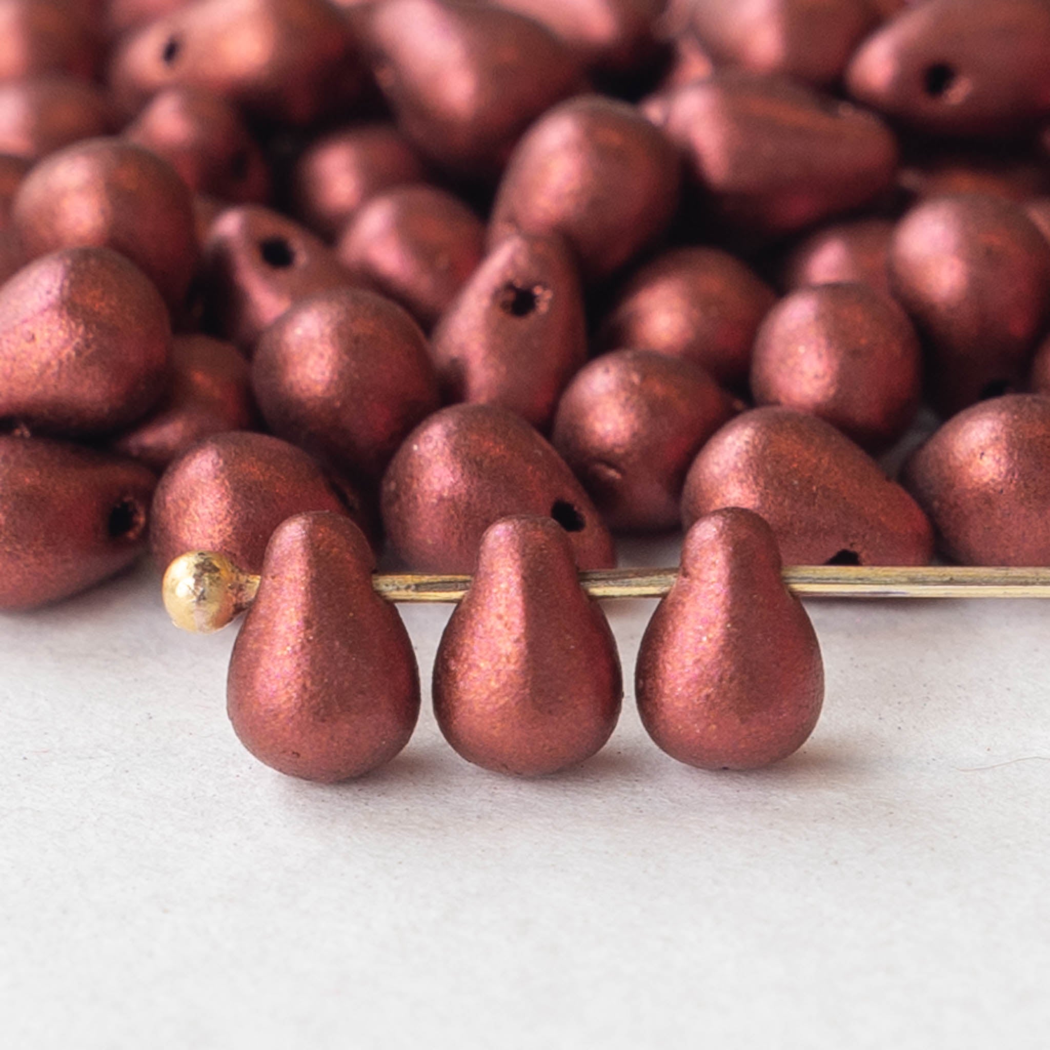 Teardrop Beads For Jewelry Making | Unique Glass Beads – funkyprettybeads