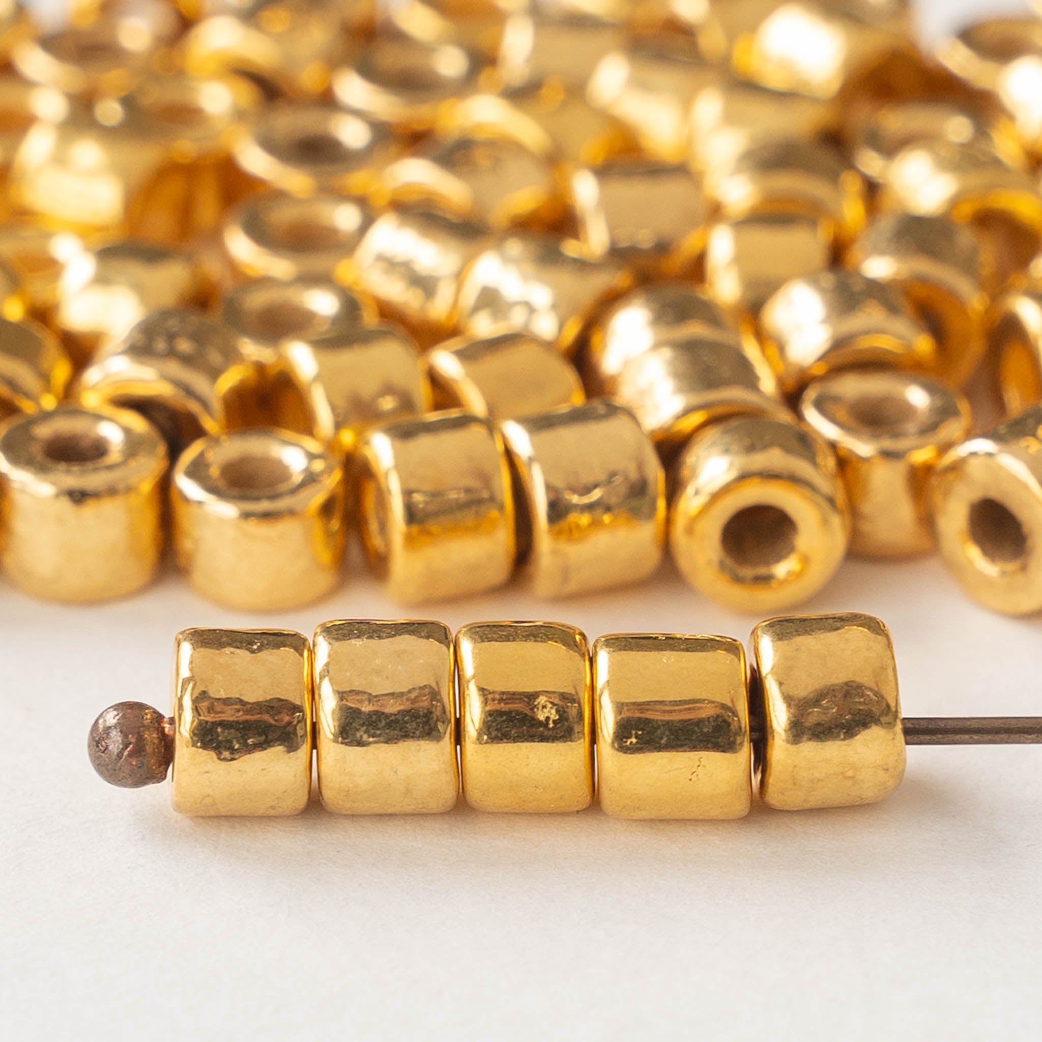 Tube Beads for Jewelry Making | Glass, Ceramic & Metal – funkyprettybeads