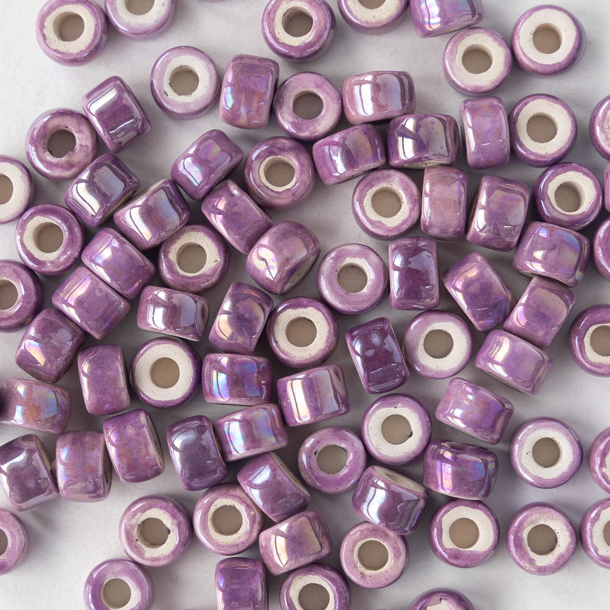 Tube Beads for Jewelry Making | Glass, Ceramic & Metal – funkyprettybeads