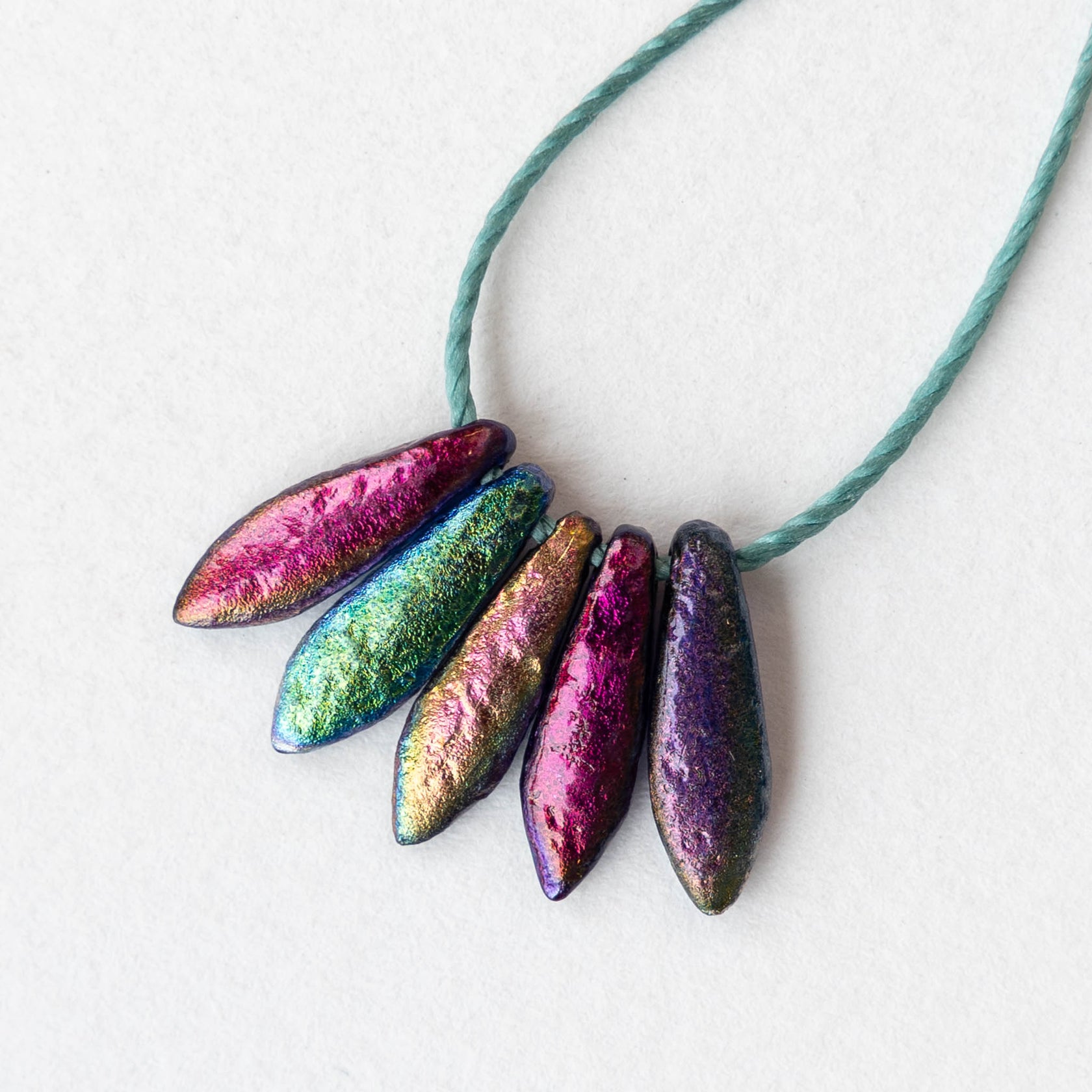Glass Dagger Beads for Jewelry Making – funkyprettybeads