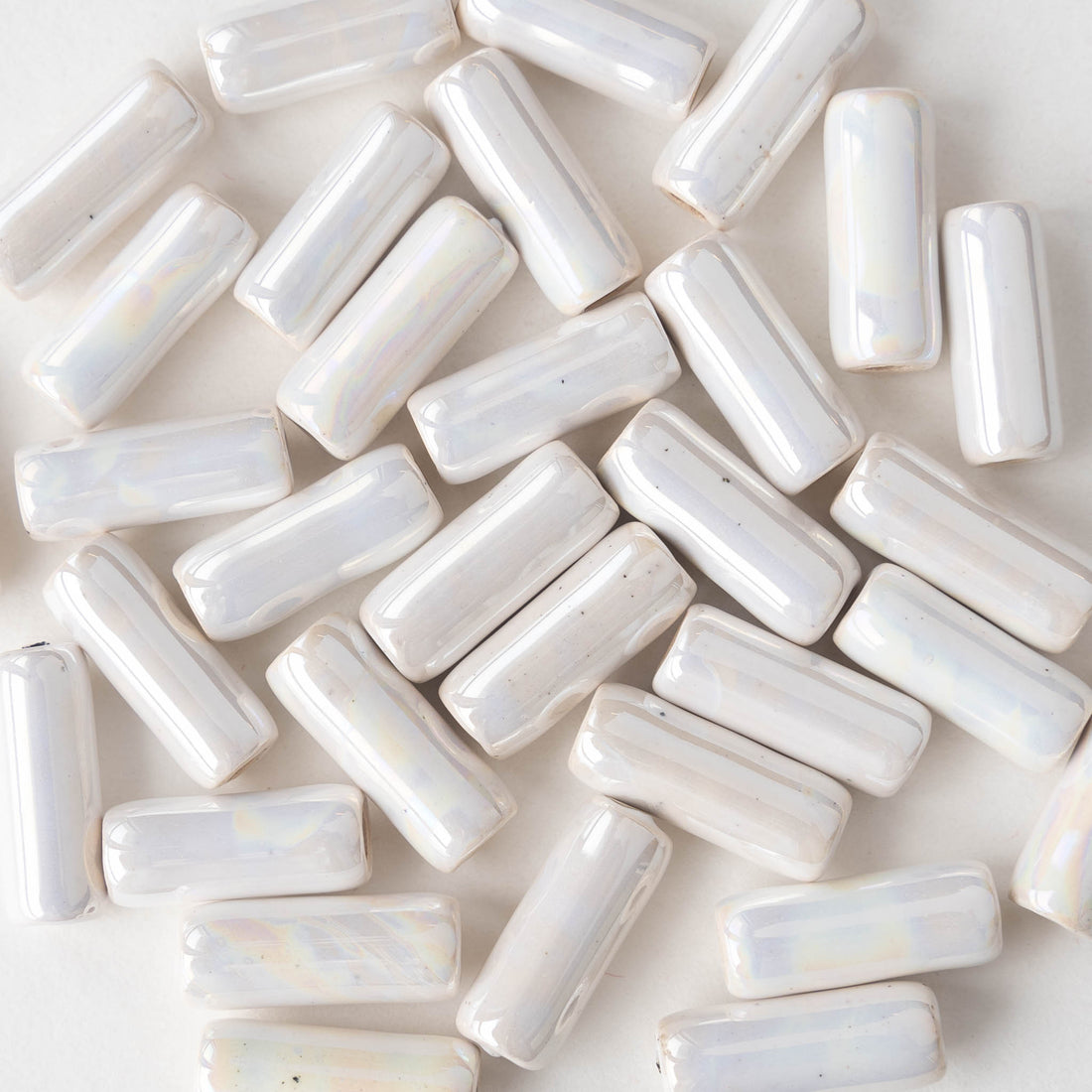 Tube Beads for Jewelry Making | Glass, Ceramic & Metal – funkyprettybeads