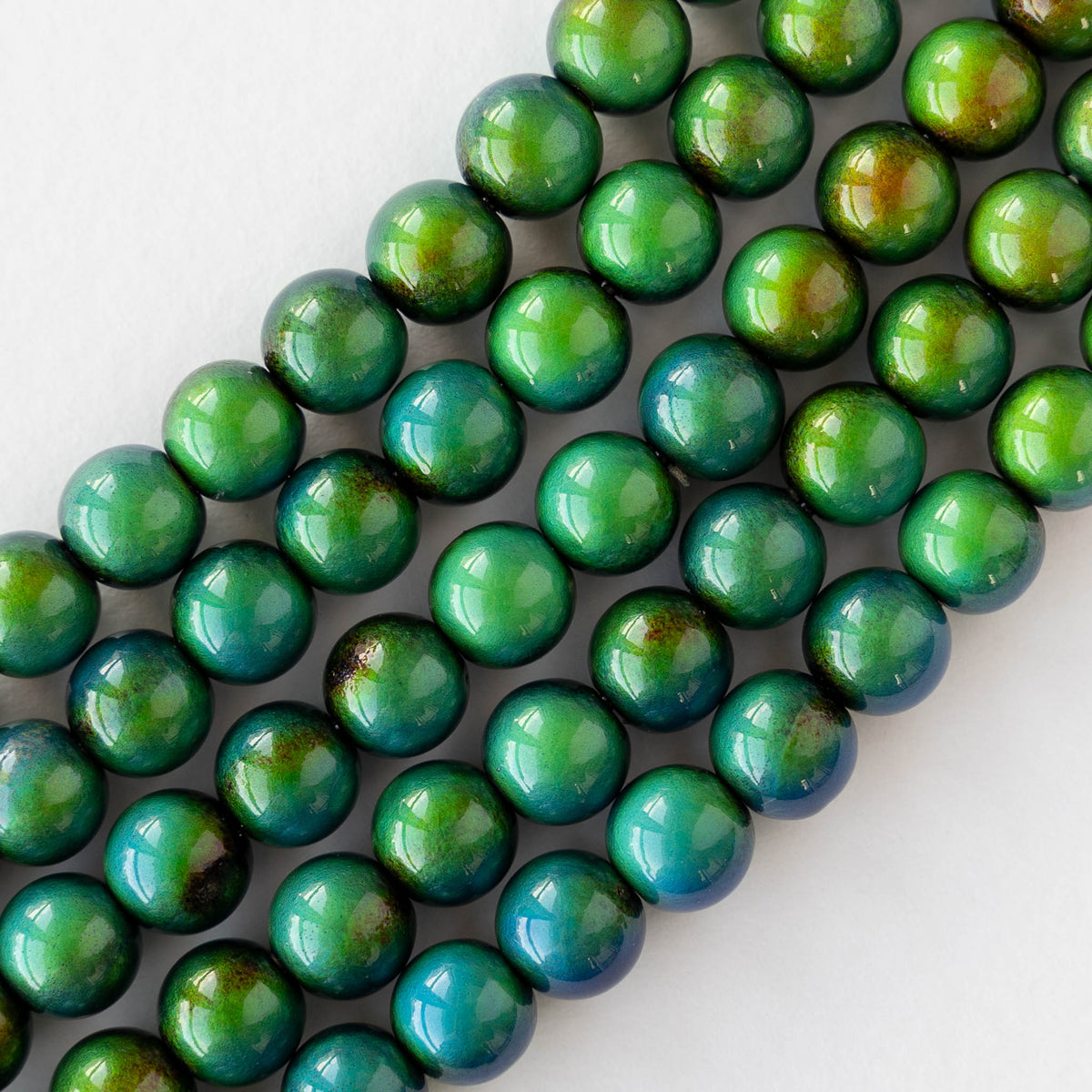 8mm Color Changing Round Mood Beads - 10 beads – funkyprettybeads