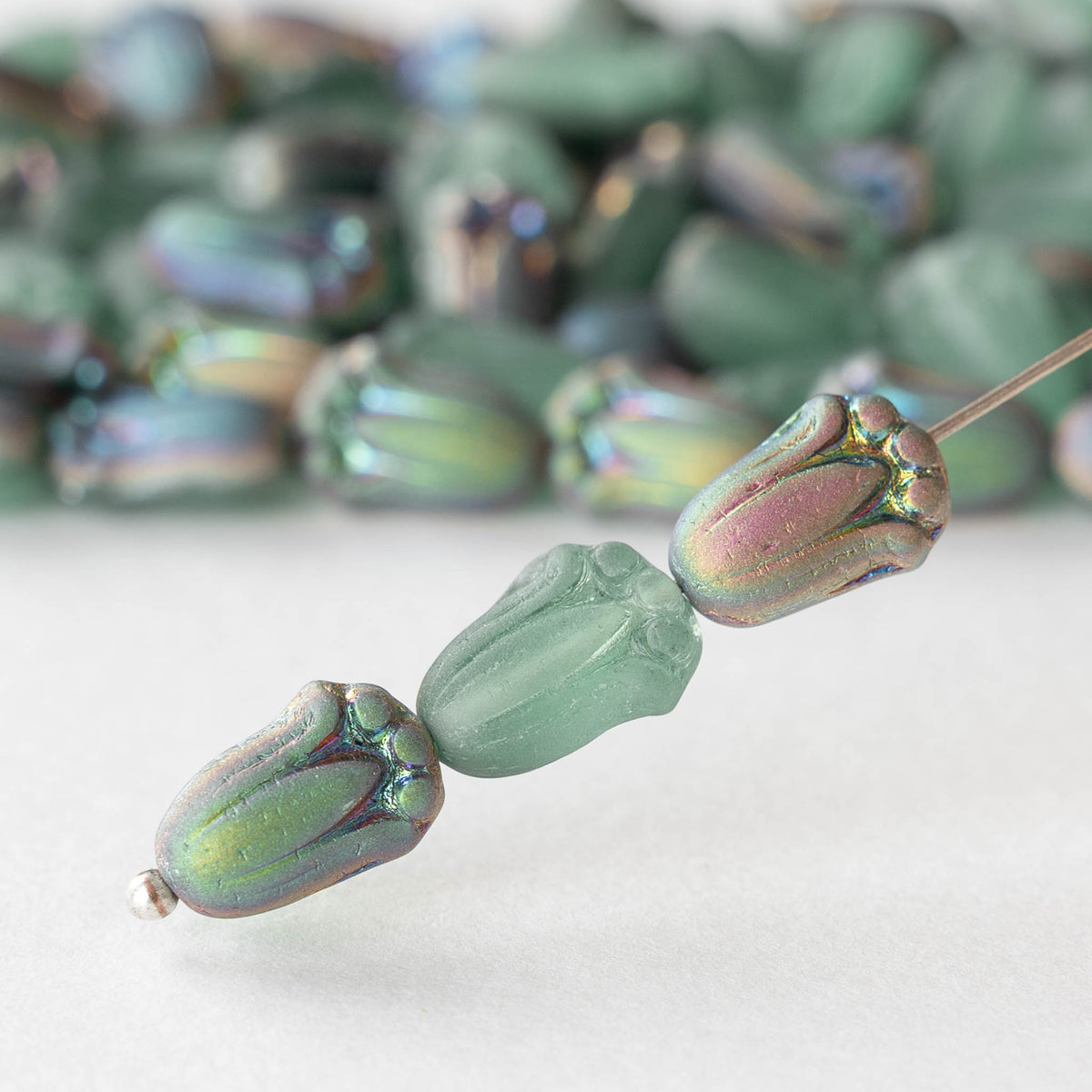 Flower Beads for Jewelry Making | Czech Glass Beads – funkyprettybeads