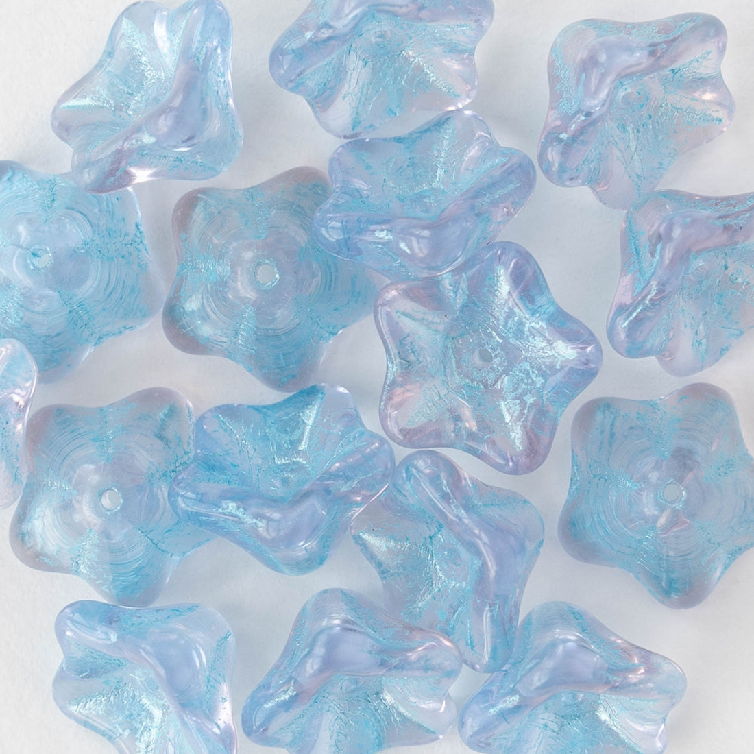 Flower Beads for Jewelry Making | Czech Glass Beads – funkyprettybeads