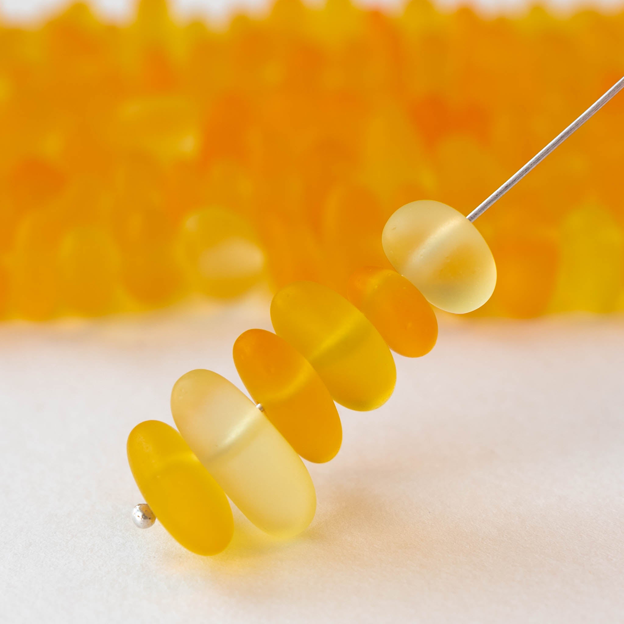 Beach Glass Pebble Beads for Jewelry Making – funkyprettybeads