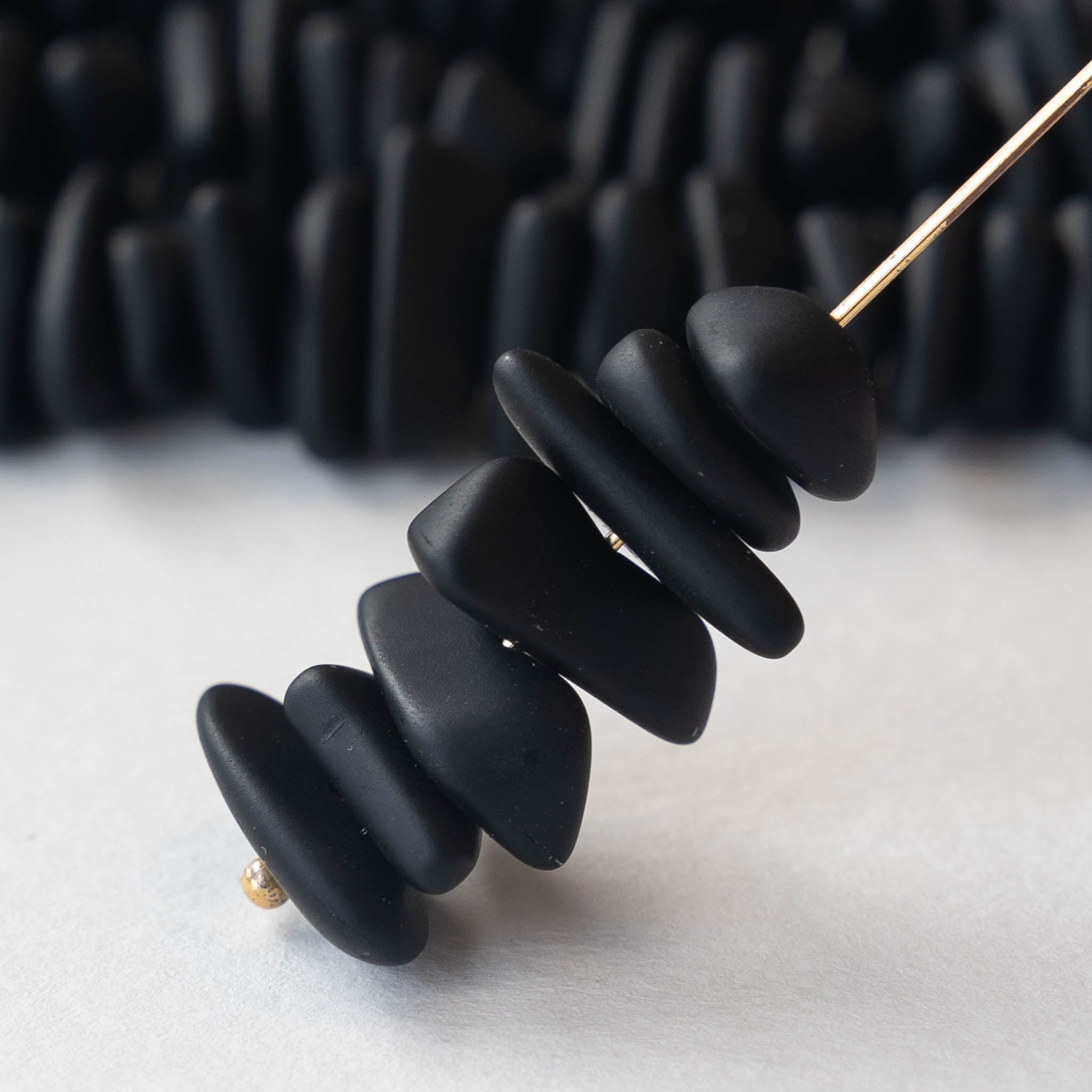 Beach Glass Pebble Beads for Jewelry Making – funkyprettybeads