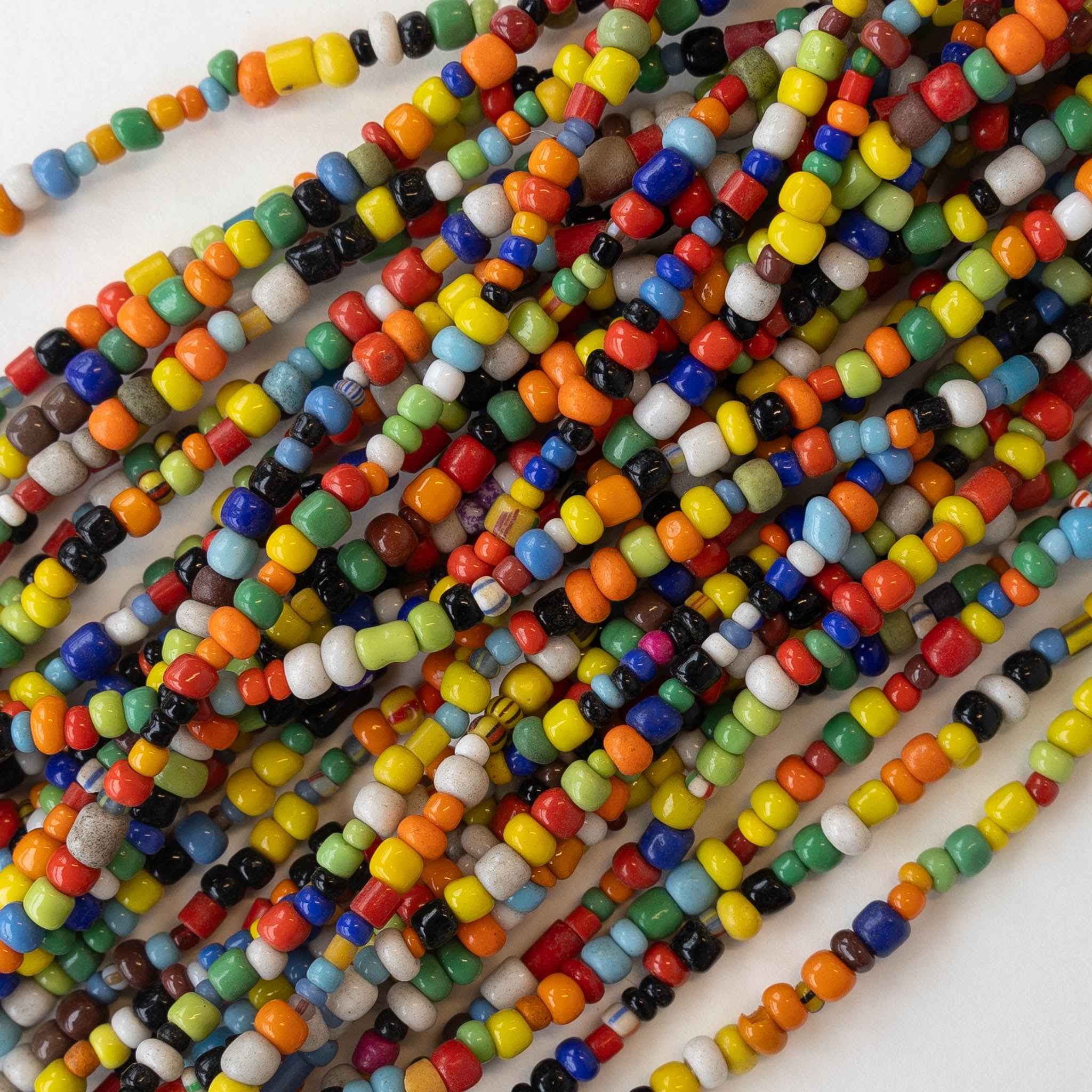 African Beads For Jewelry Making | Glass Krobo & Seed Beads ...