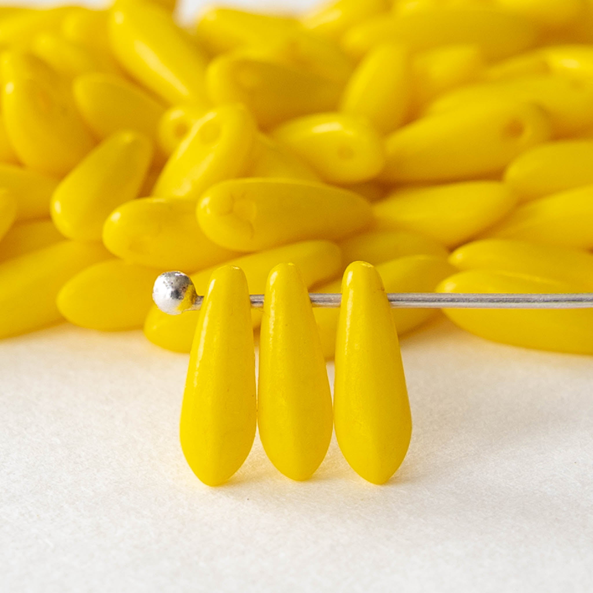 Glass Dagger Beads for Jewelry Making – funkyprettybeads