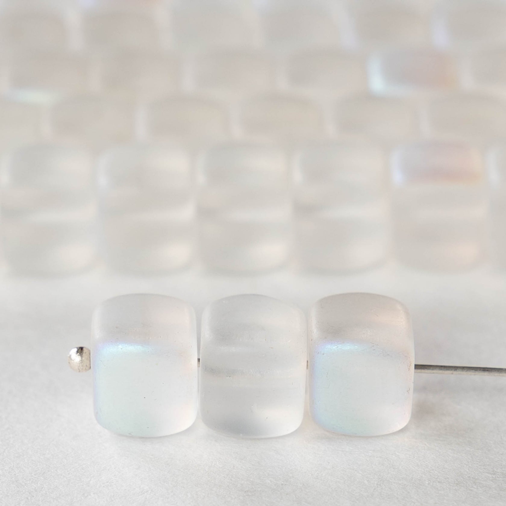 Cube Beads for Jewelry Making | Square Glass Beads – funkyprettybeads