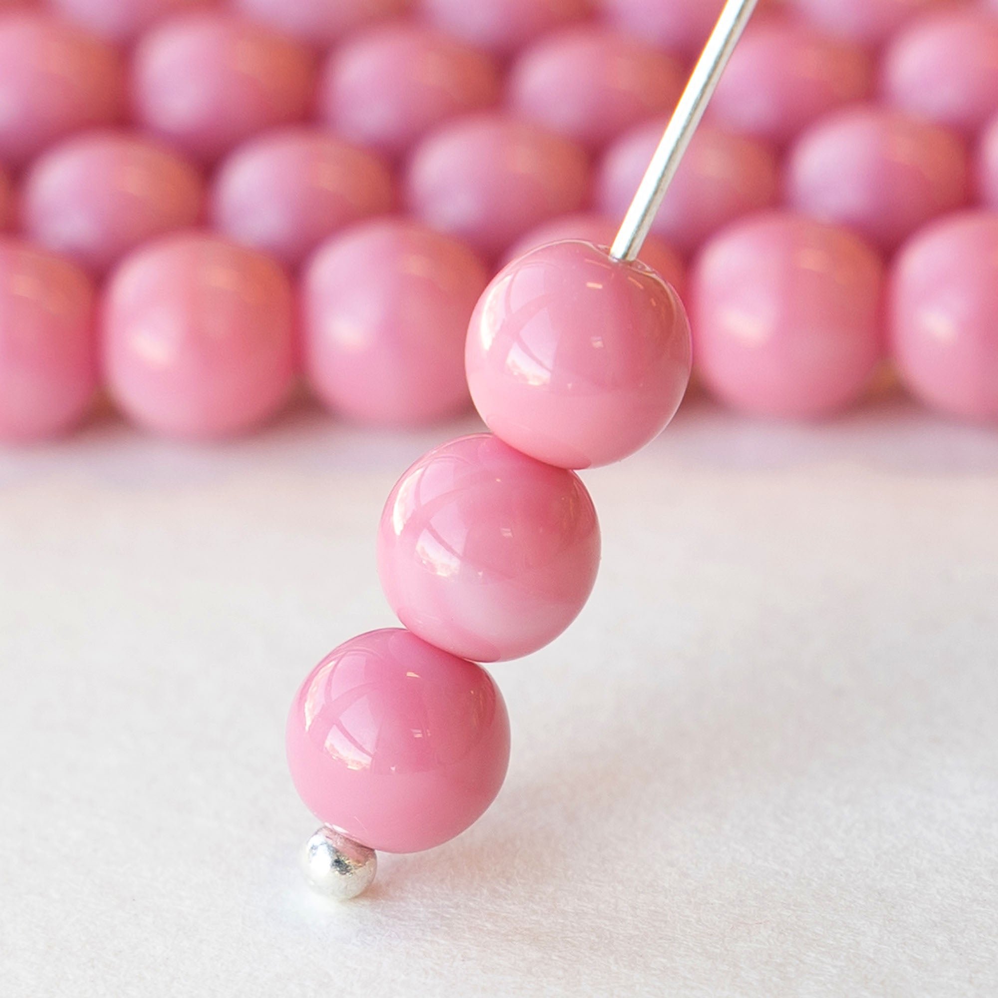 Round Beads for Jewelry Making | Druk Beads – funkyprettybeads